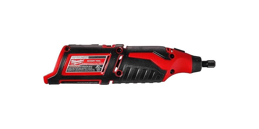 Milwaukee 2460-20 Cordless Rotary Tool, 12.0V Red With Bl (Open Box)