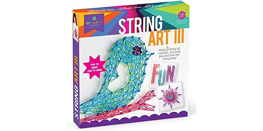 Craft-tastic DIY String Art Kit