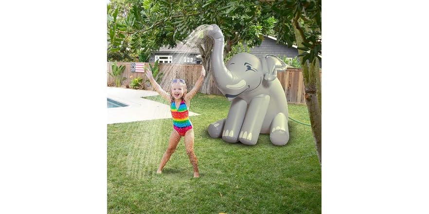 GoFloats Inflatable Elephant Party Sprinkler