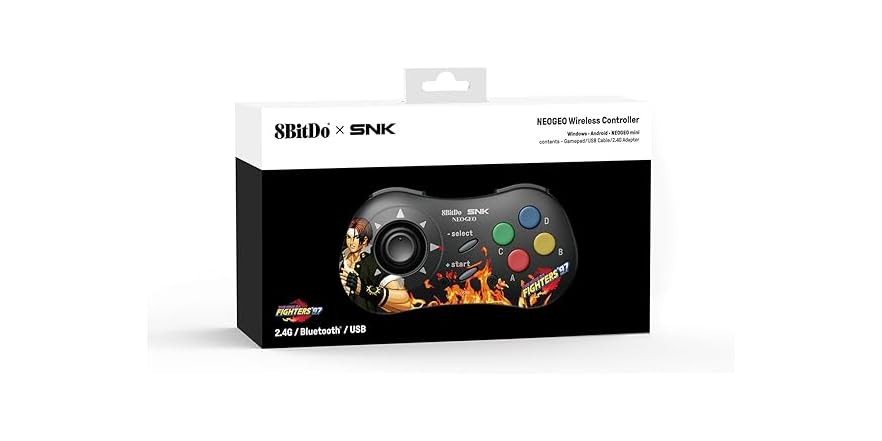 8Bitdo NEOGEO Wireless Controller for Windows, Android