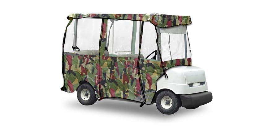Armor Shield Deluxe 4-Sided Golf Cart Enclosure