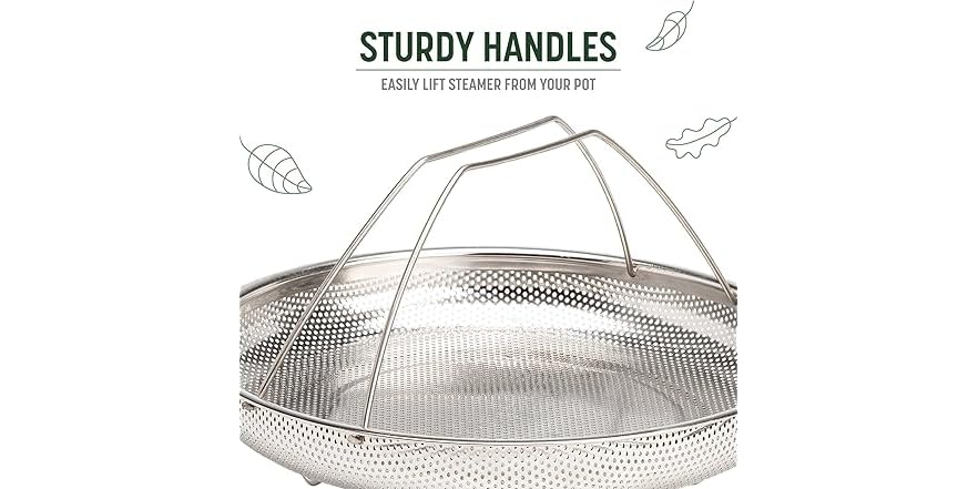 Goodful All-In-One Pan Steamer Basket