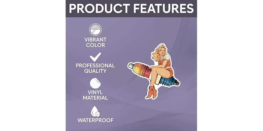 RABOWA Funny Sarcastic Girl Sticker
