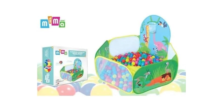 Mima Toys - Animal World Pop UP Ball Pit