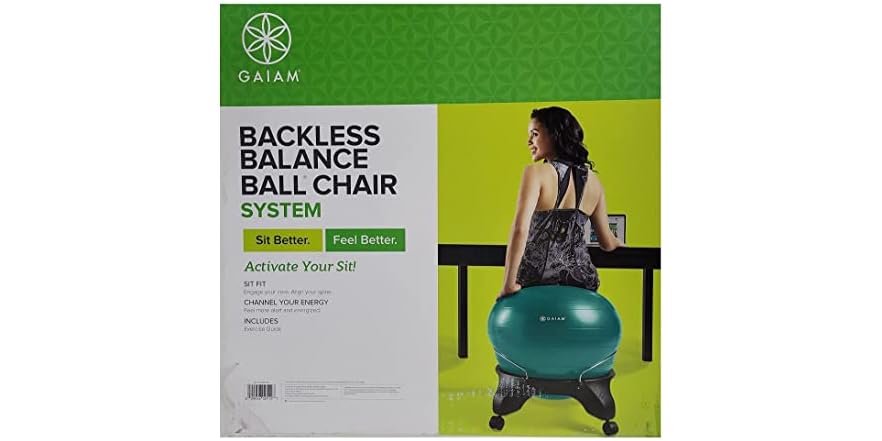 Classic Backless Balance Ball Chair