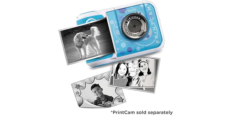 VTech KidiZoom PrintCam Paper Refill 10-Pack, White