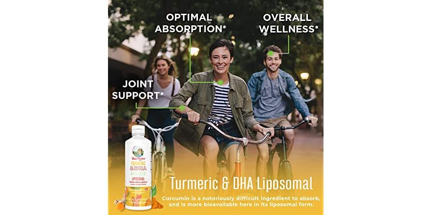 MaryRuth Turmeric & DHA Liposomal