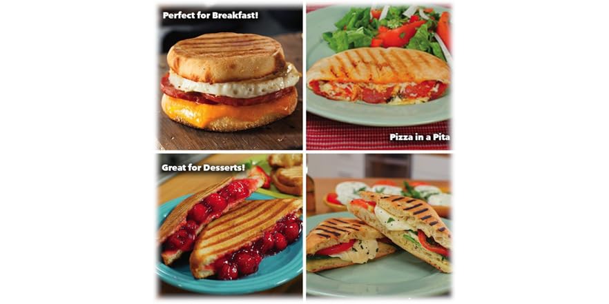 Red Copper Flipwich Duo Sandwhich Maker