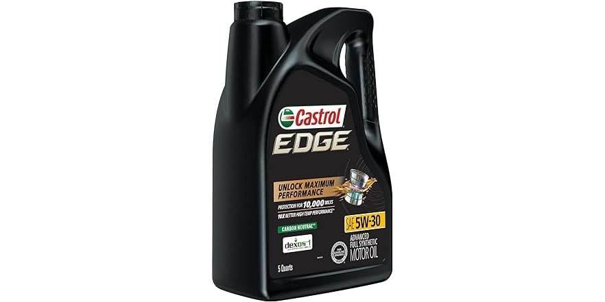Castrol Edge 5W-30 Advanced Syn, 5 Quart