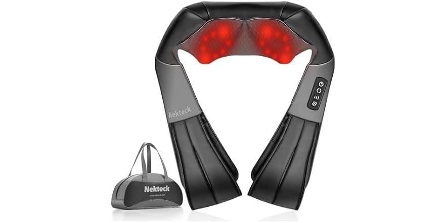 Nekteck Shiatsu Neck Massager (Open Box)