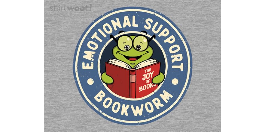 Emotional Support Bookworm