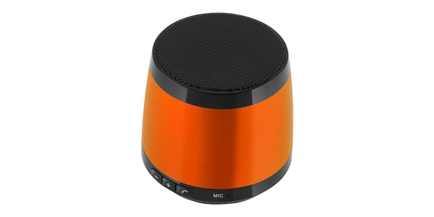Wireless Bluetooth Speaker - Orange
