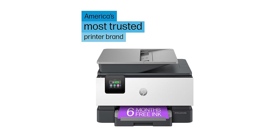 HP OfficeJet Pro 9128e Wireless Inkjet Printer (Open Box)