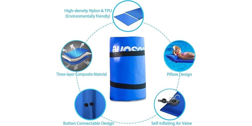 Self-Inflating Pool Floats Adult