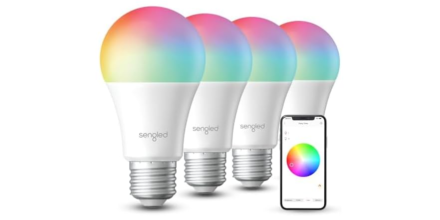 DON'T RELIST Sengled Dual Mode Smart Light Bulbs with Remote, 4PK