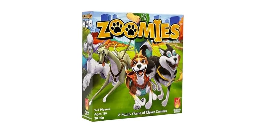 Zoomies, Dog Walking Family Card Board Game