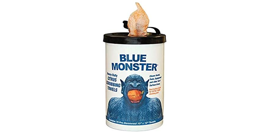 Blue Monster Citrus Scrubbing Towel