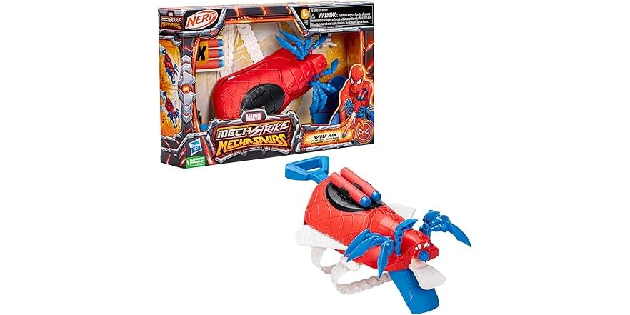 Marvel Mech Strike Mechasaurs Spider-Man Arachno Blaster