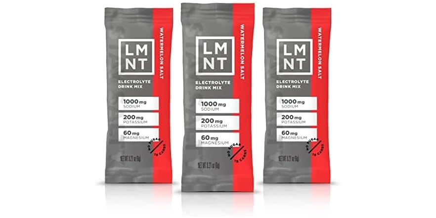 LMNT Zero Sugar Electrolytes, Watermelon Salt