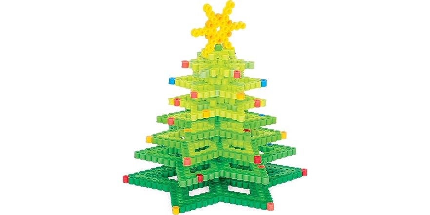 Perler Perler 3D Christmas Tree Fuse Bead Craft Kit, 8.75