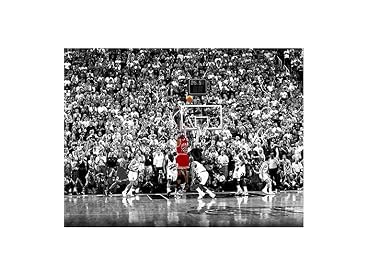 Michael Jordan Last Shot Poster
