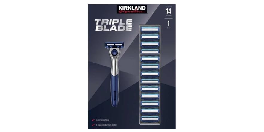 Kirkland Triple Blade Razor 14-count