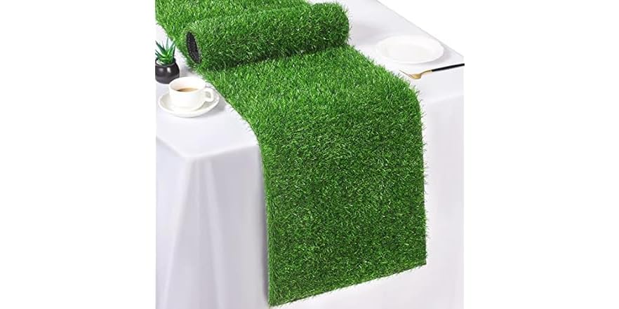Artificial Grass Table Runners 14x48"