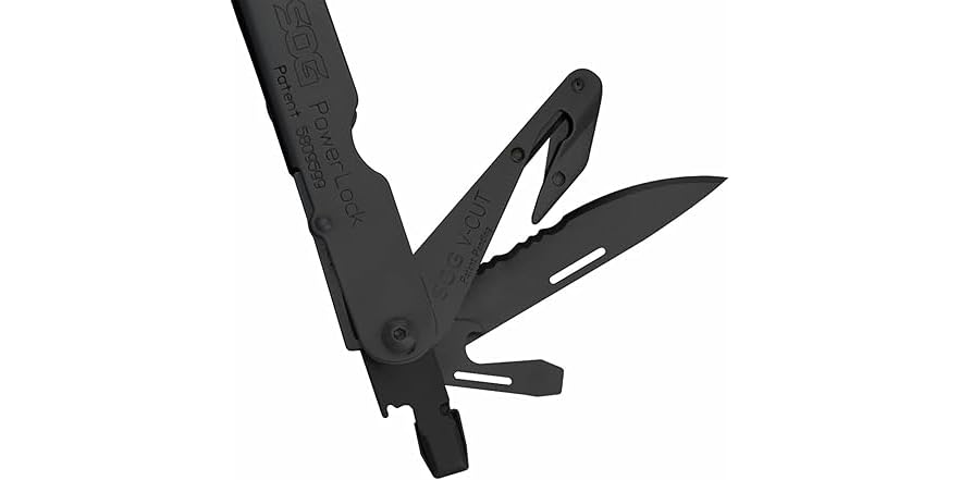 SOG B63NCP Powerlock 18 Tool V-Cutter- Multi-Tool (Open Box)