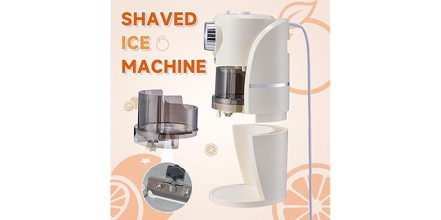 Wanvoapls Shaved Ice Machine
