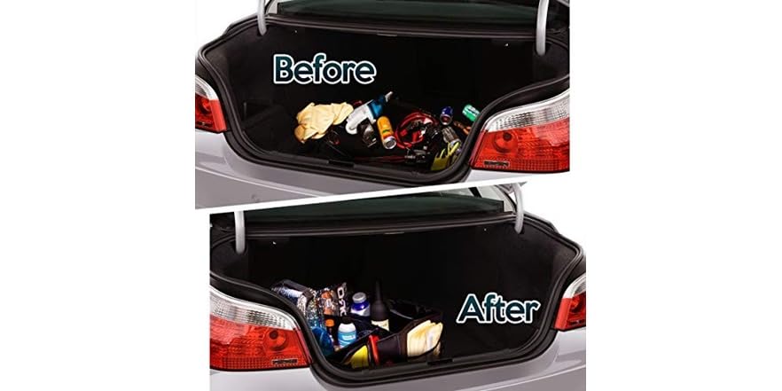 Zone Tech Multipurpose Cargo Trunk Organizer