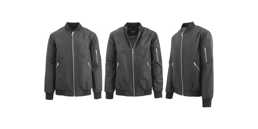 Mens Heavy Weight Flight Bomber Jacket