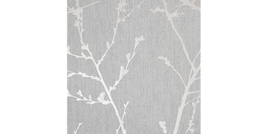 Graham & Brown Innocence Grey Wallpaper