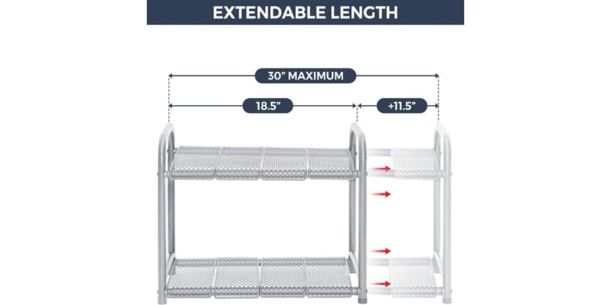 STO Under Sink Rack - Bronze (Open Box)