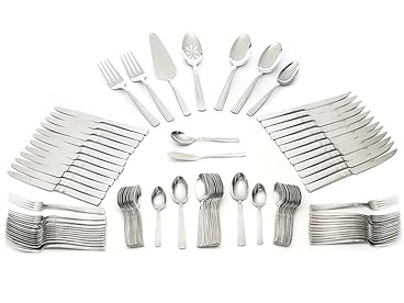 Wallace 18/10 92Pc Flatware Set-2 Styles