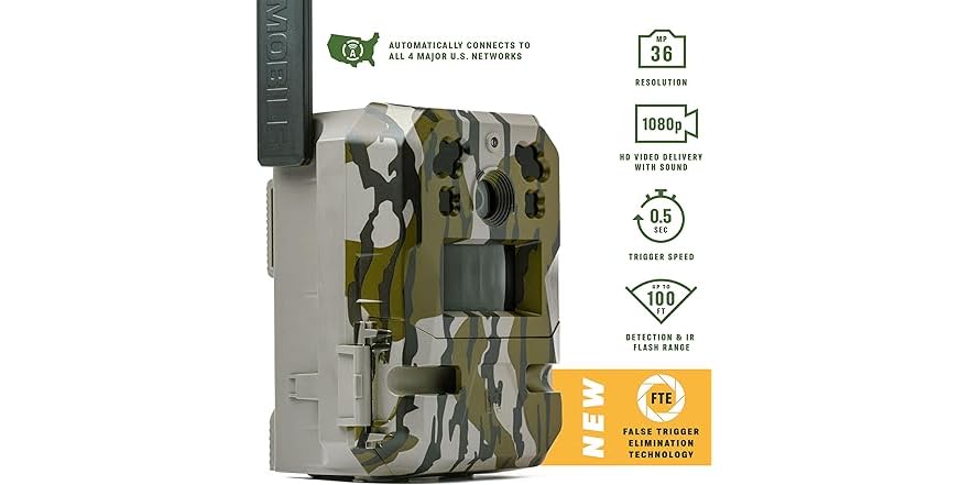 (NEW) Moultrie Mobile Edge Pro Cellular Trail Camera