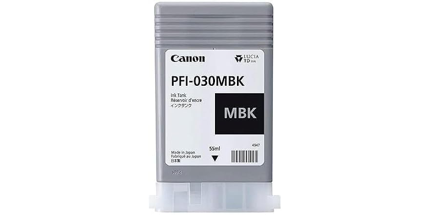 Canon PFI-030MBK Ink Tank for Canon Large Form