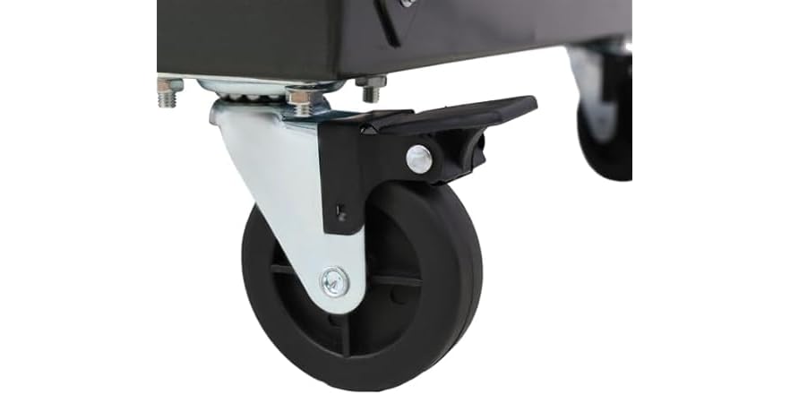 Moveable Tool Storage Rack - 90 Bin Part Organizer