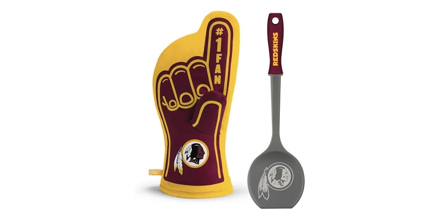 YouTheFan NFL Oven Mitt/Fan Flipper Set