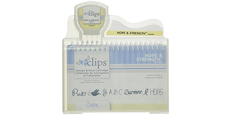 Sizzix eclips Cartridge - Alphabet