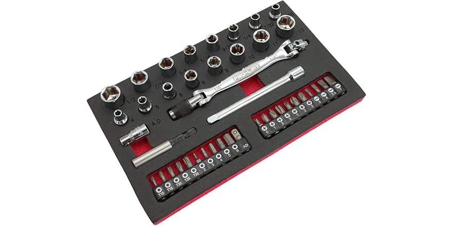 Pro-Lift PL005002 Socket Set 44 Pcs