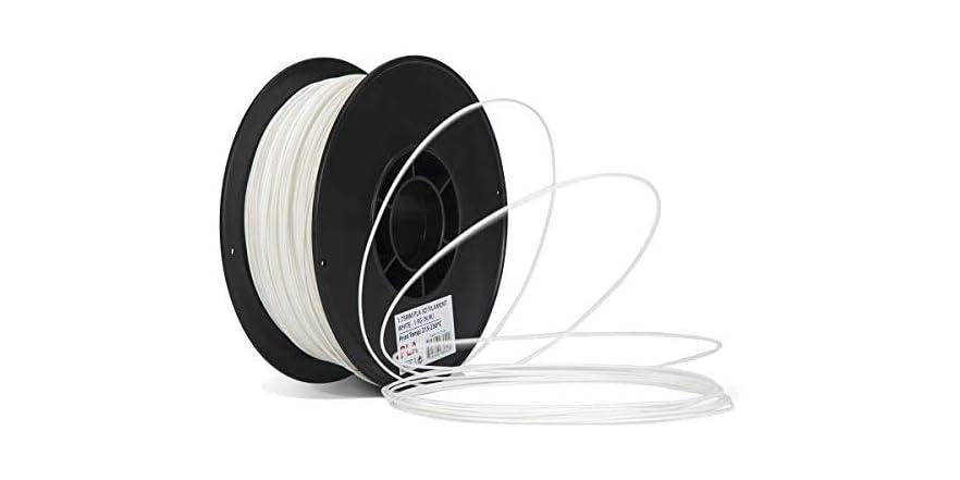 Inland White 3D Printer Filament