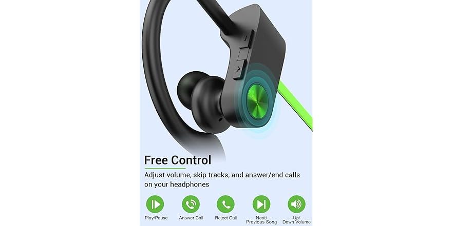 Sports Bluetooth Waterproof Earbuds