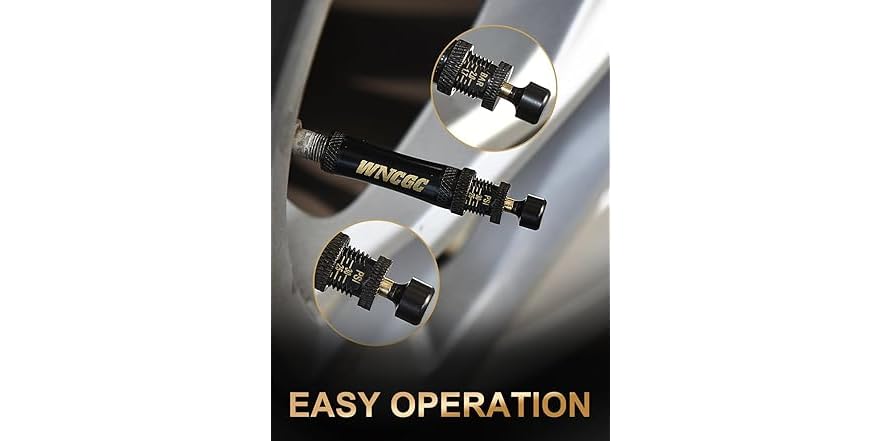 4 Pcs Tire Deflator Valve Kit, 10-30 PSI