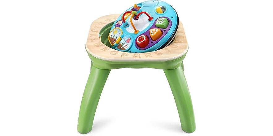 LeapFrog ABCs and Activities Wooden Table (Open Box)
