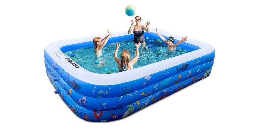 FUNAVO B08T22FVKD Inflatable Swimming Pools (Open Box)