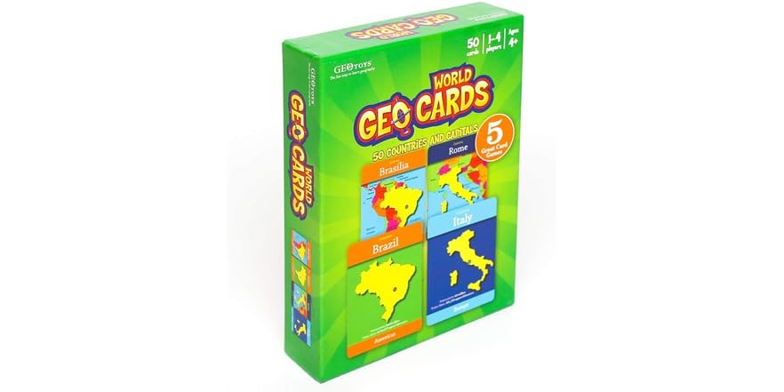 GeoCards World Geography Card Games