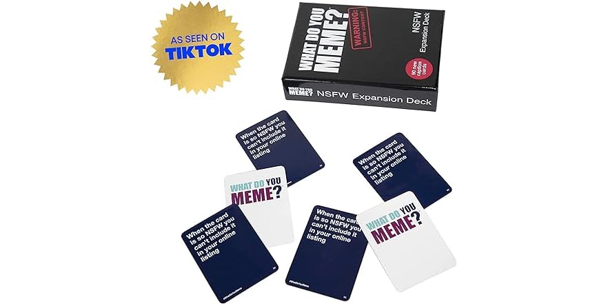 WHAT DO YOU MEME? NSFW Expansion Pack