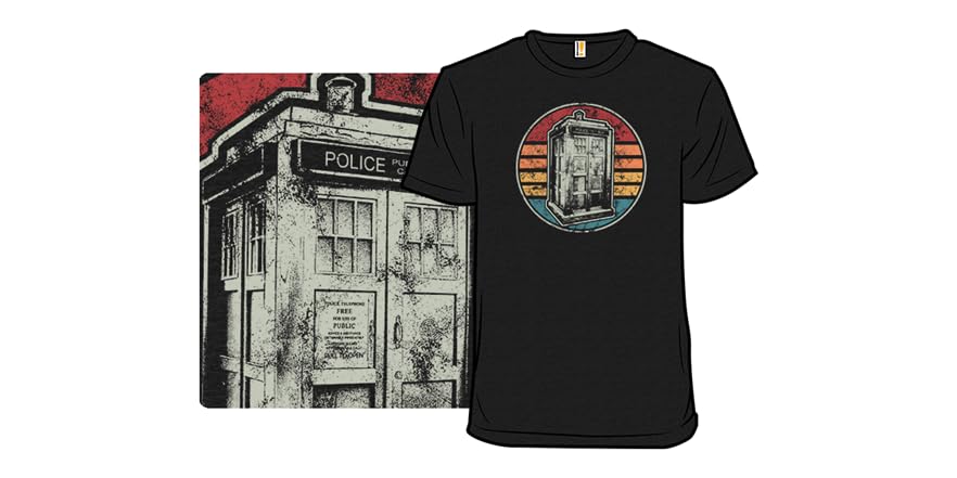 Vintage Police Box Emblem