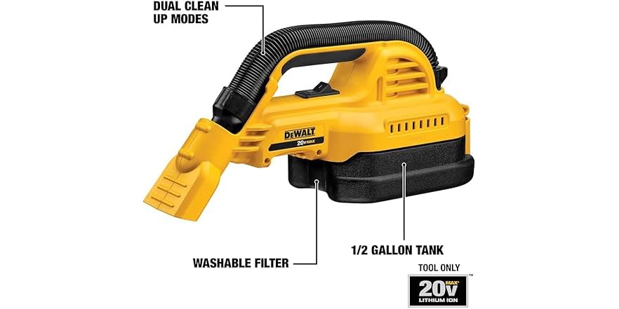 DEWALT DCV517B 20V MAX Hand Vacuum
