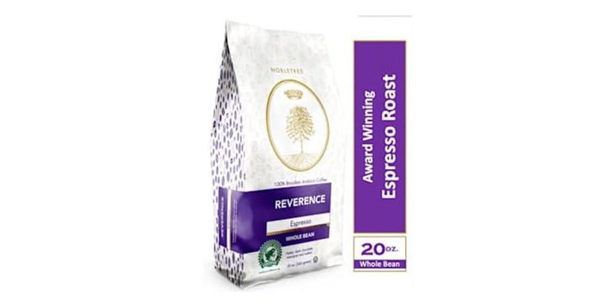 (2 Pack) Nobletree Reverence – Espresso Roast 20oz Bag